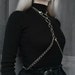 Silver Color Chain Harness and Multiple Rings - Etsy