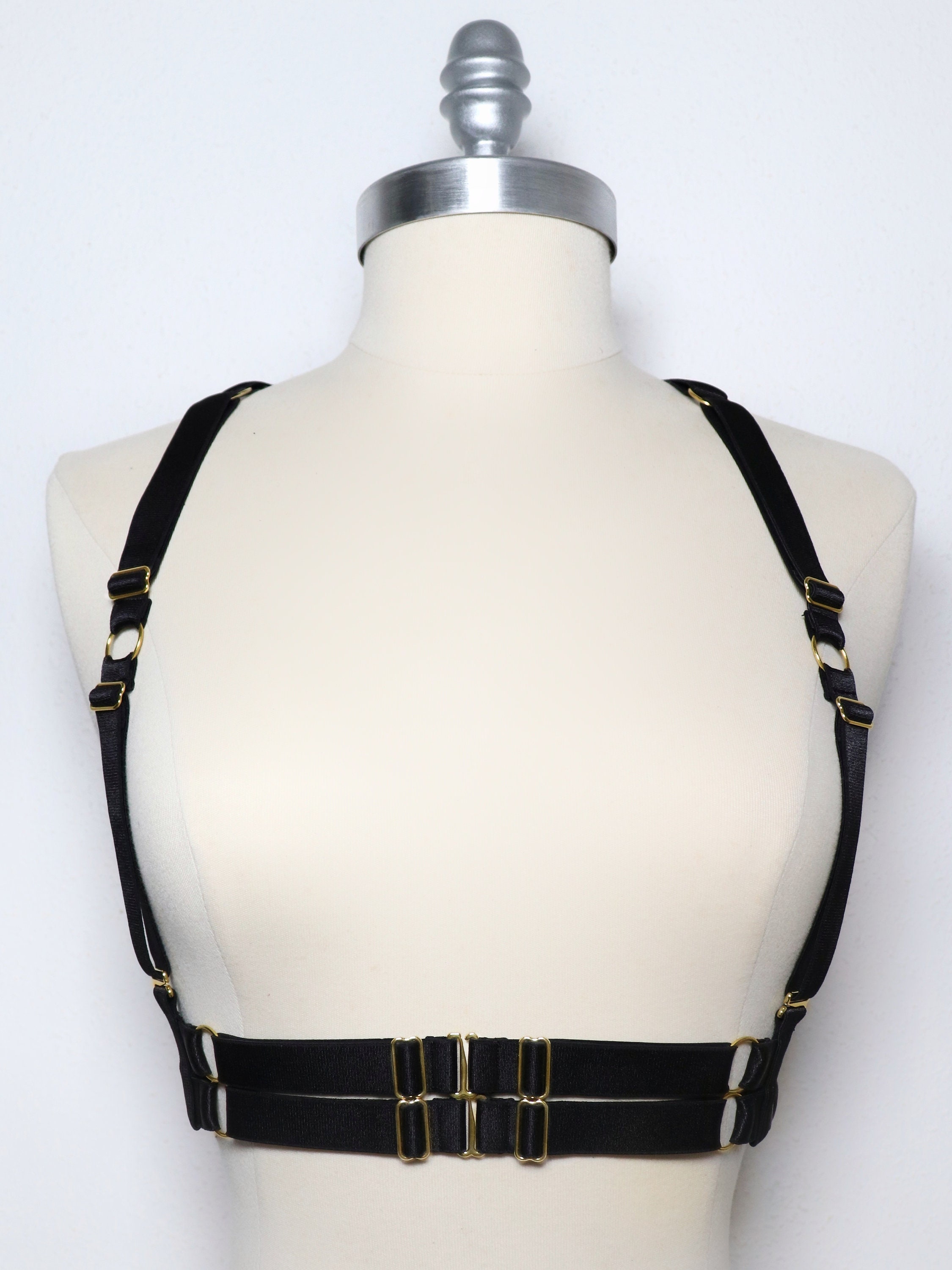 Two in One/multi-position Body Harness in Satin Elastic | Etsy