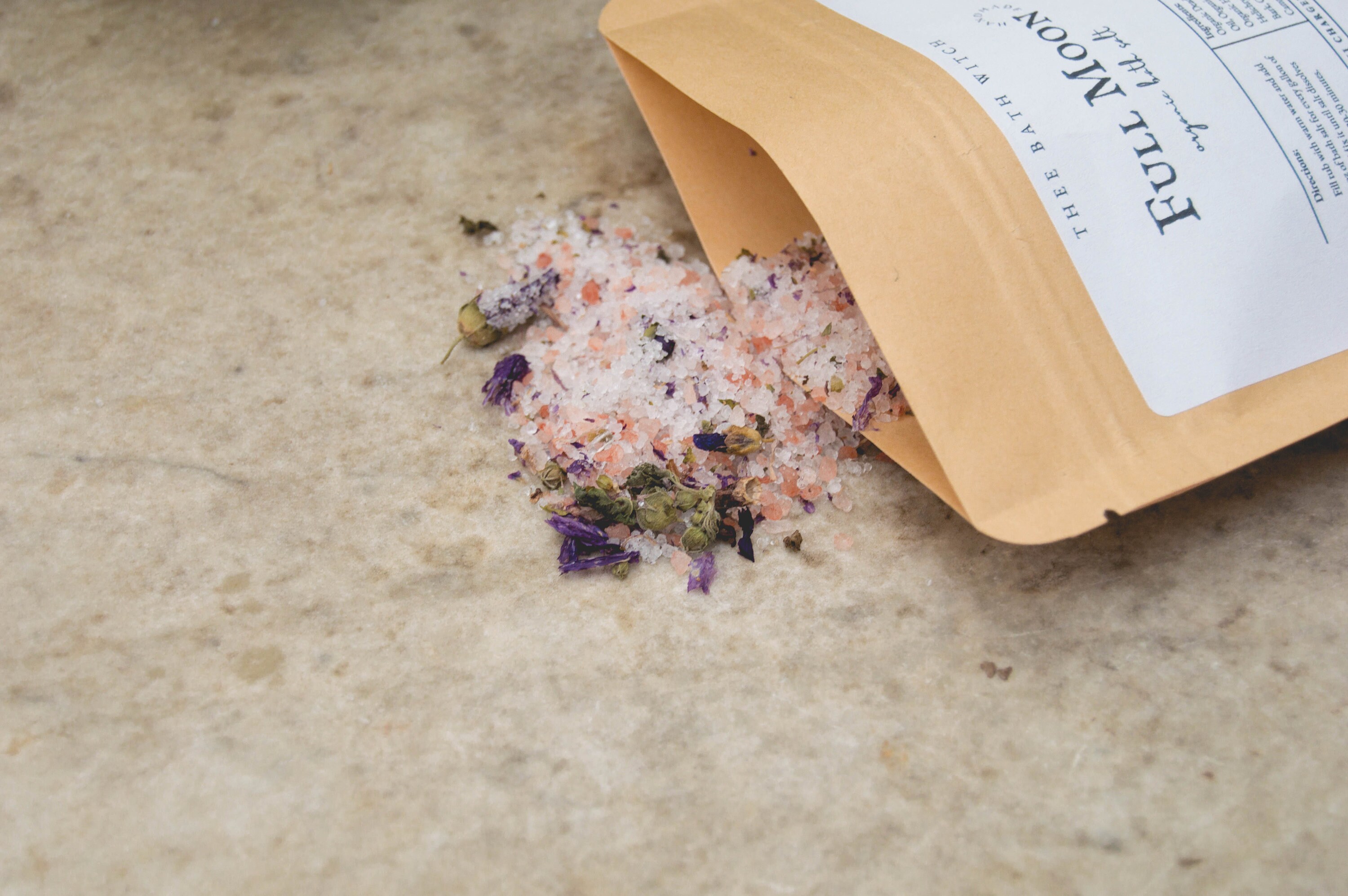 New Moon & Full Moon Bath Salt Set - Etsy