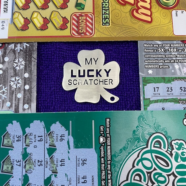 Ticket Scratcher Keychain - Etsy