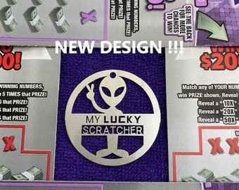 Lottery Ticket Scratcher Coin - Etsy
