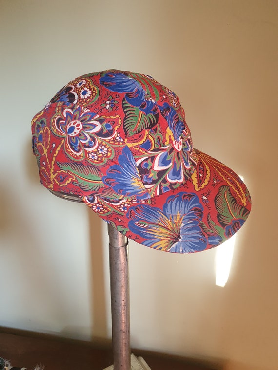 1950's Vintage Cali-Fame of Los Angeles Floral Hawaii… - Gem