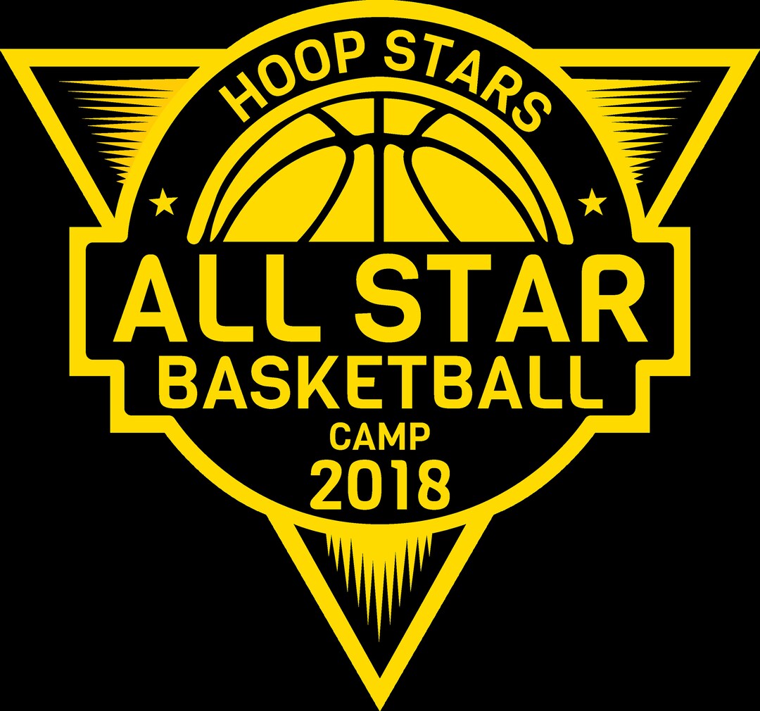All-star Basketball T-shirt Design - Editable Svg, Ai, Png, PDF - Etsy
