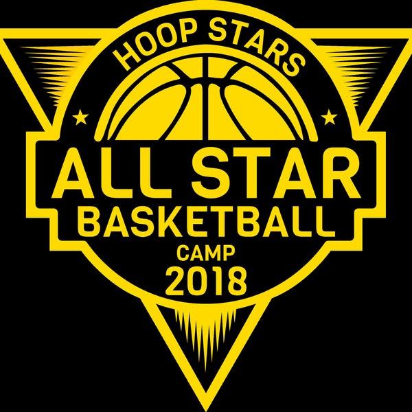 All Star Basketball Svg - Etsy