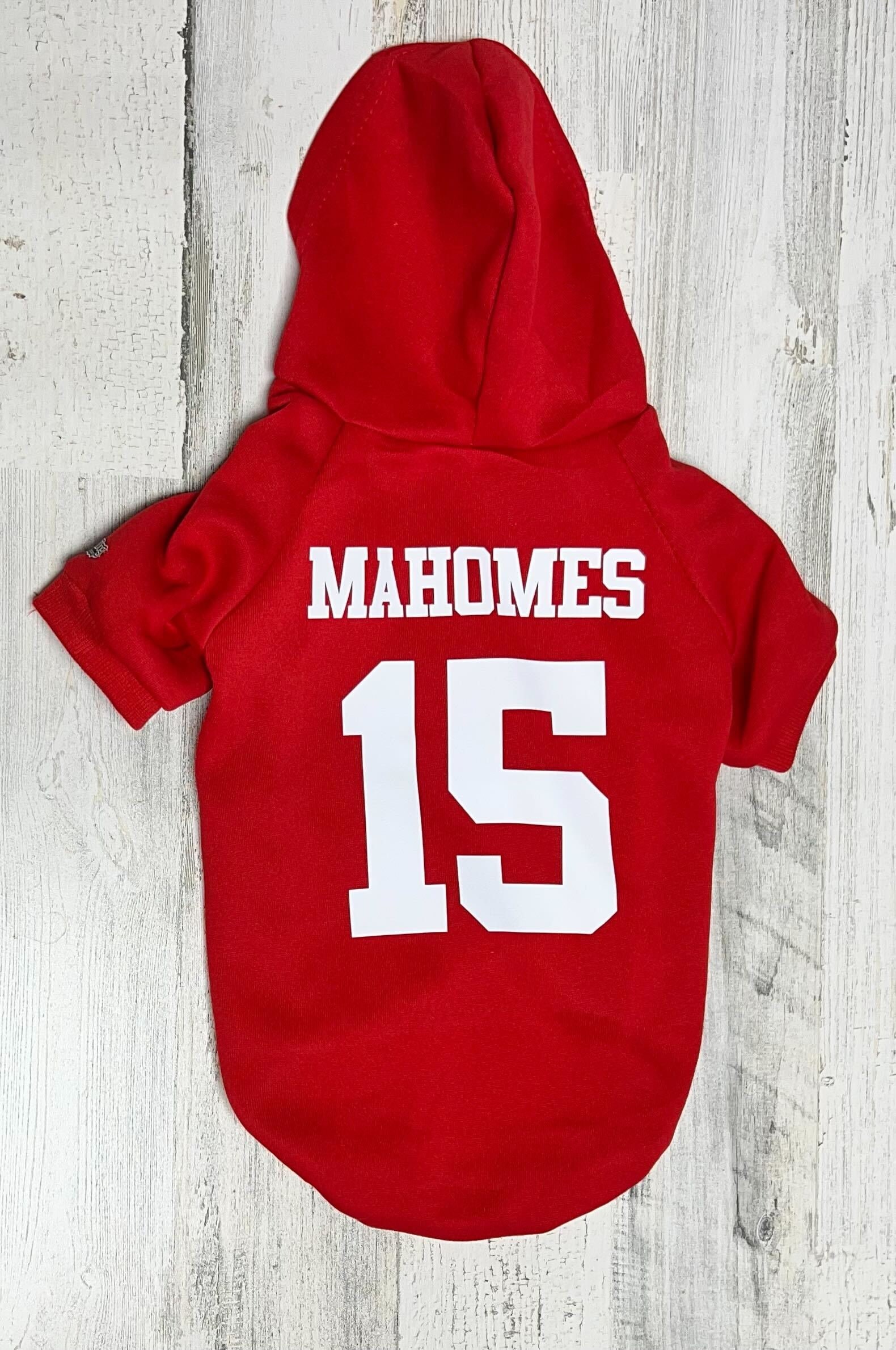 Mahomes Dog Hoodie Football-inspired Pet Apparel - Etsy