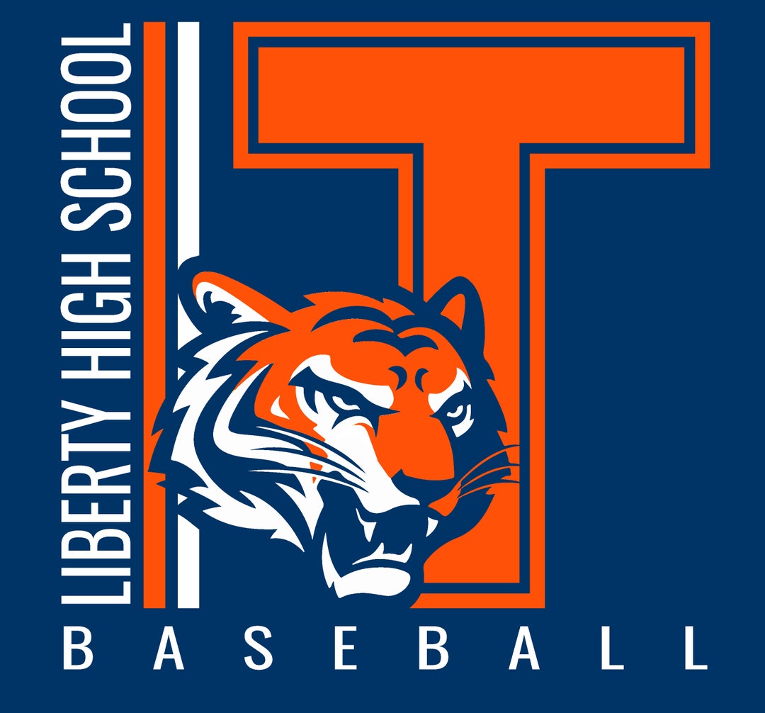 Tigers High School Baseball T-shirt Design - Editable SVG, AI, PDF - Etsy