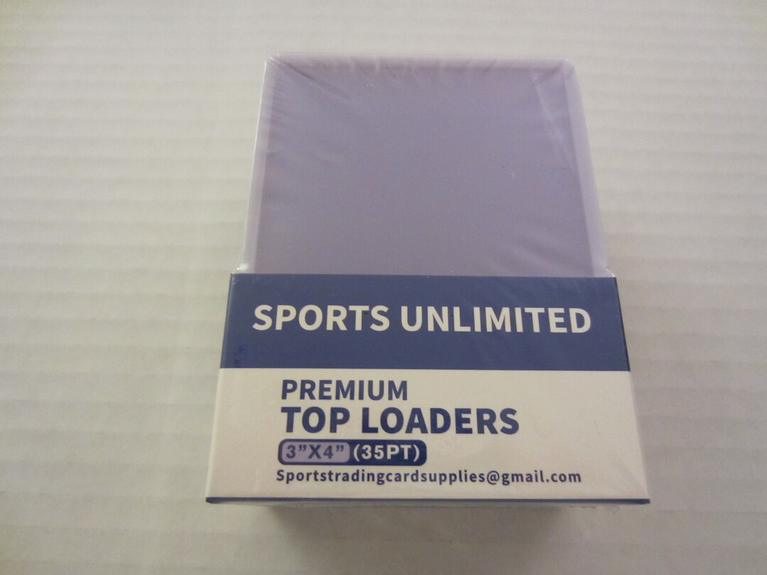 3 X 4 Regular Toploaders (white Boarder) With Protective Film - Etsy