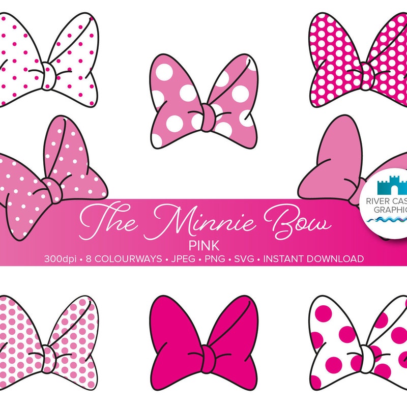 Lazo de minnie mouse - Etsy España