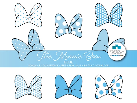 Minnie Mouse Bow Vector