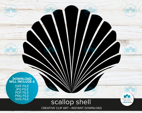 Scallop Shell Clip Art