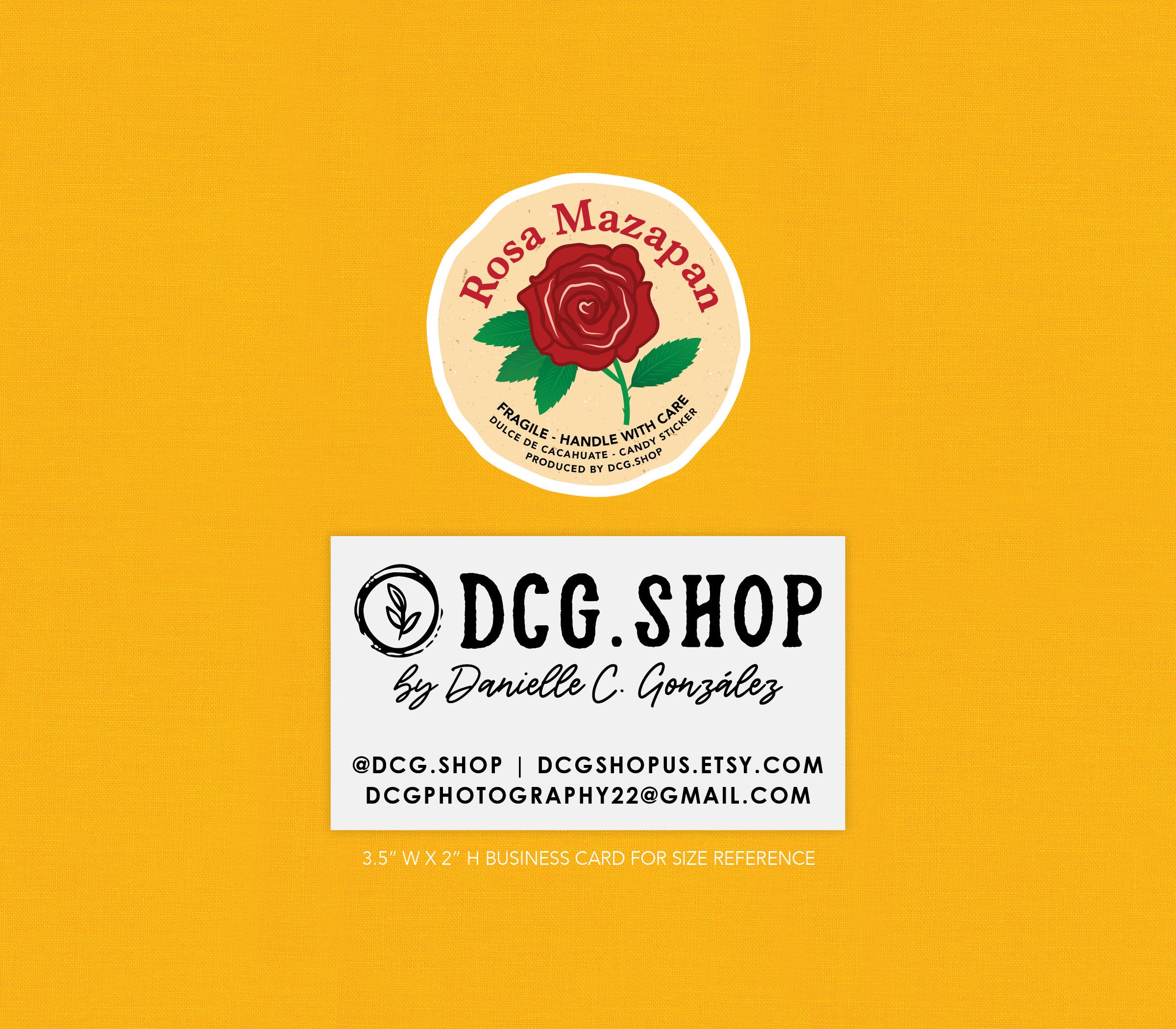 De La Rosa Inspired Candy Sticker Mazapan Sticker Dcg.shop - Etsy
