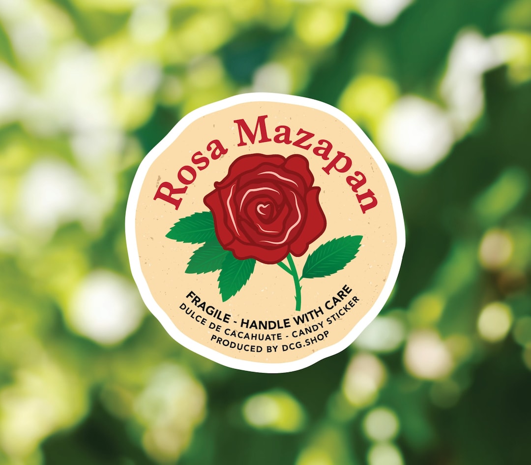 De La Rosa Inspired Candy Sticker Mazapan Sticker Dcg.shop - Etsy