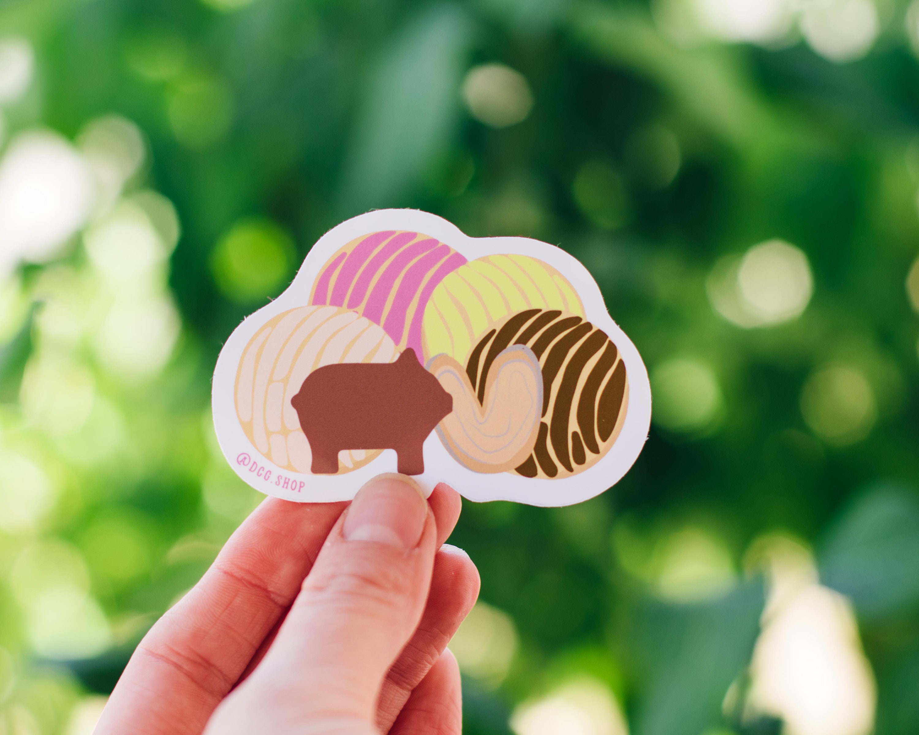 Pan Dulce Sticker Concha Sticker Marranito Sticker Water | Etsy