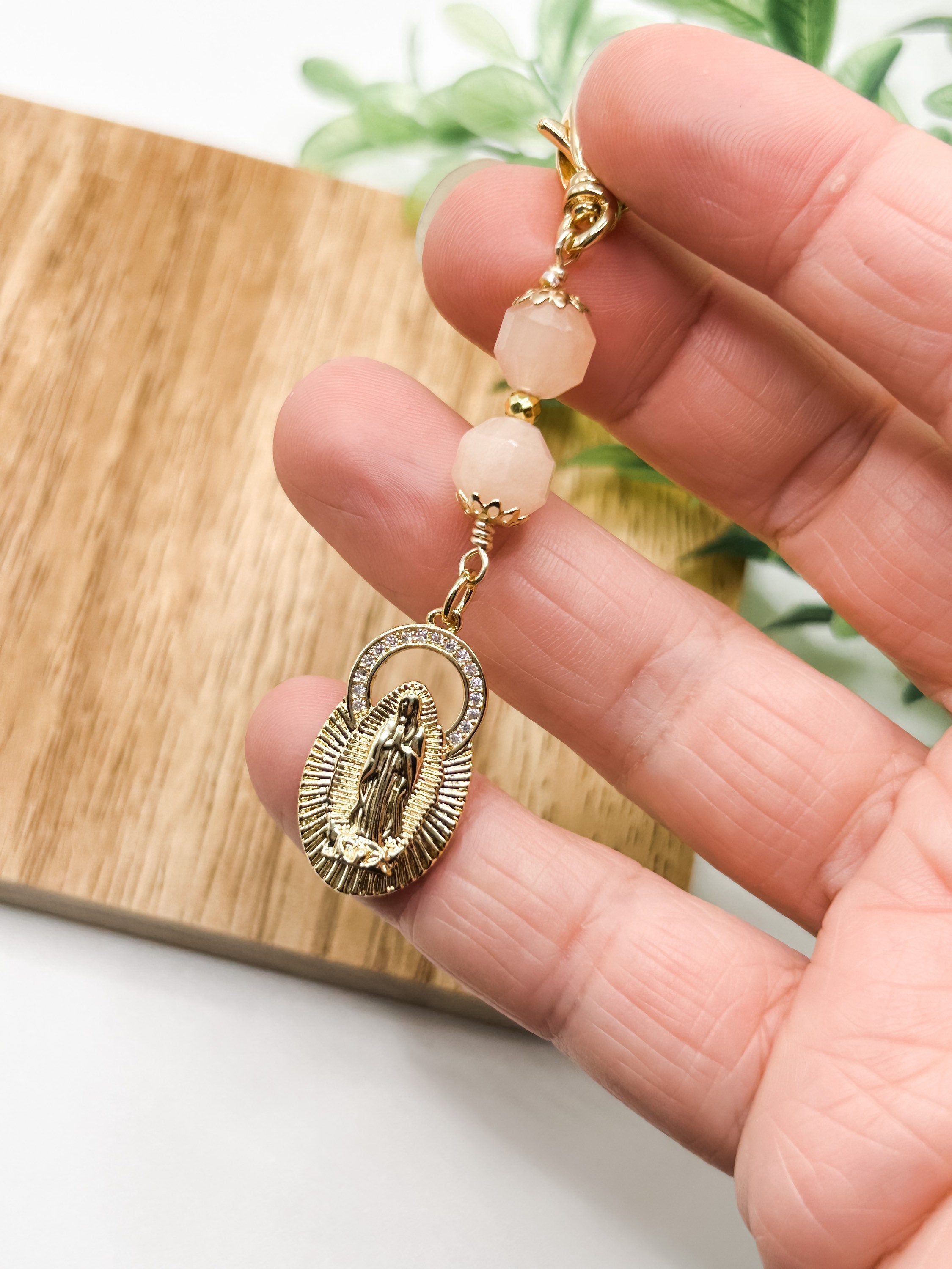 Our Lady of Guadalupe/virgin Mary Zipper Pull/bag Charm/bag - Etsy
