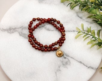 Rosary Wrap Bracelet Tiger Eye Stones Catholic Gift Religious Gift ...