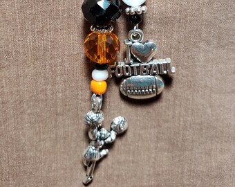 School Spirit Keychain - Etsy