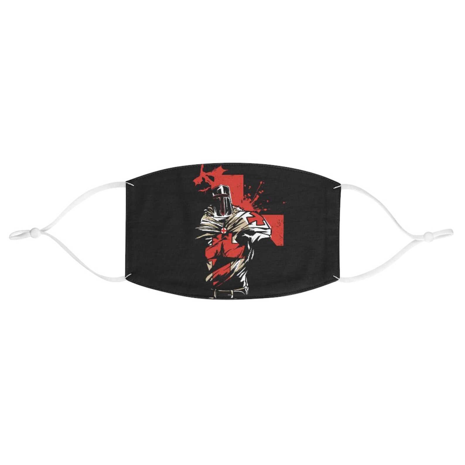 Knights Templar Face Mask, Christian Face Mask, Christian Dad Gift ...
