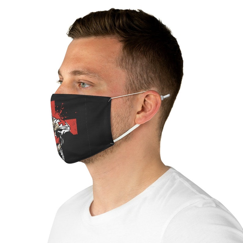 Knights Templar Face Mask, Christian Face Mask, Christian Dad Gift ...