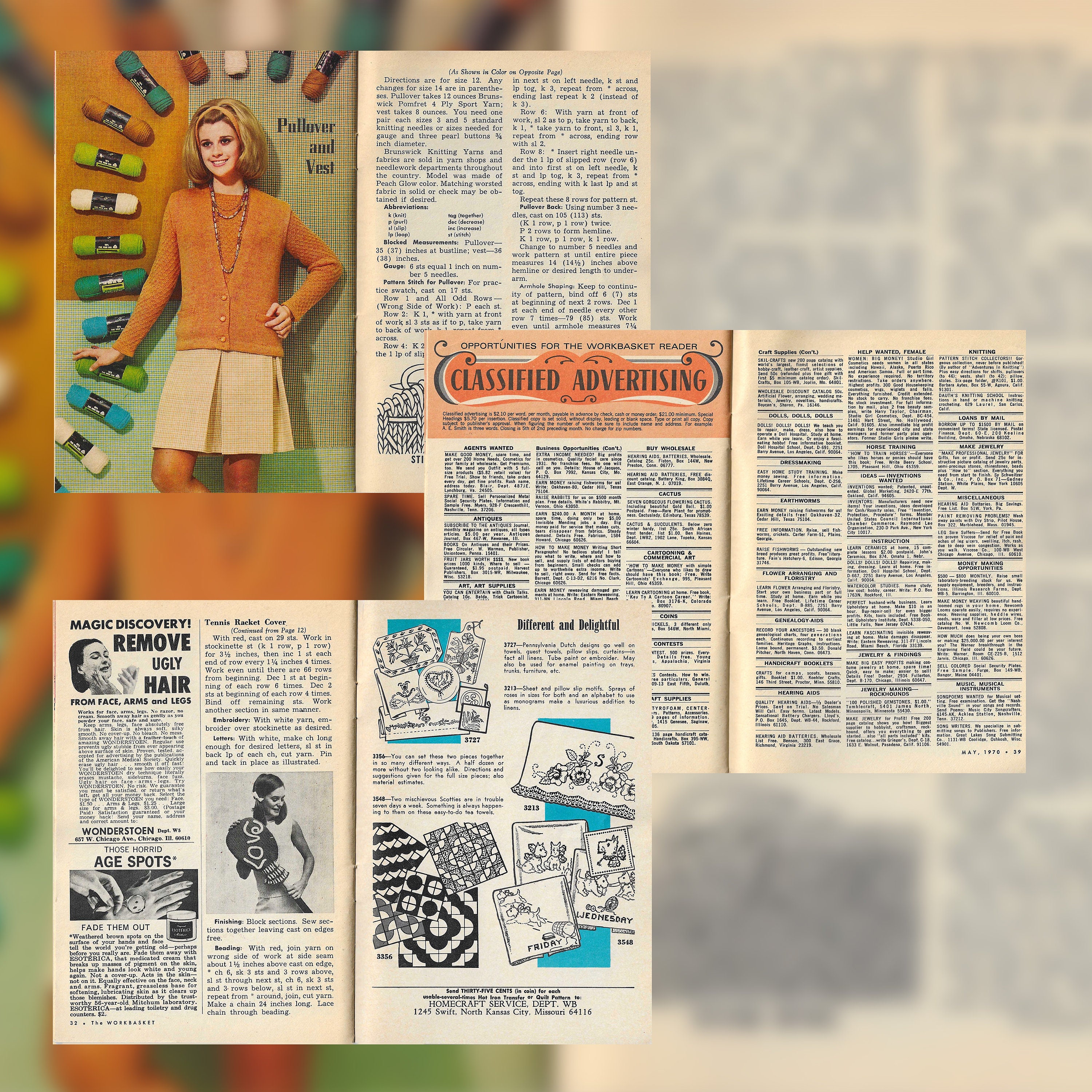 Printable Vintage Magazine | Digital Download Photos | Card Size Prints ...