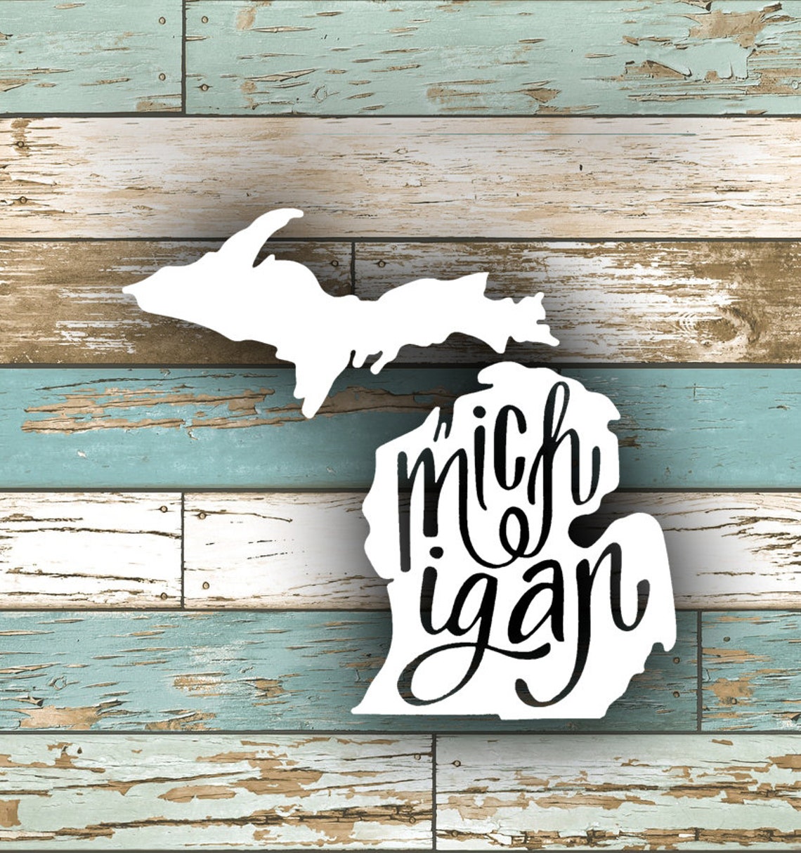 Michigan Vinyl decal | Etsy