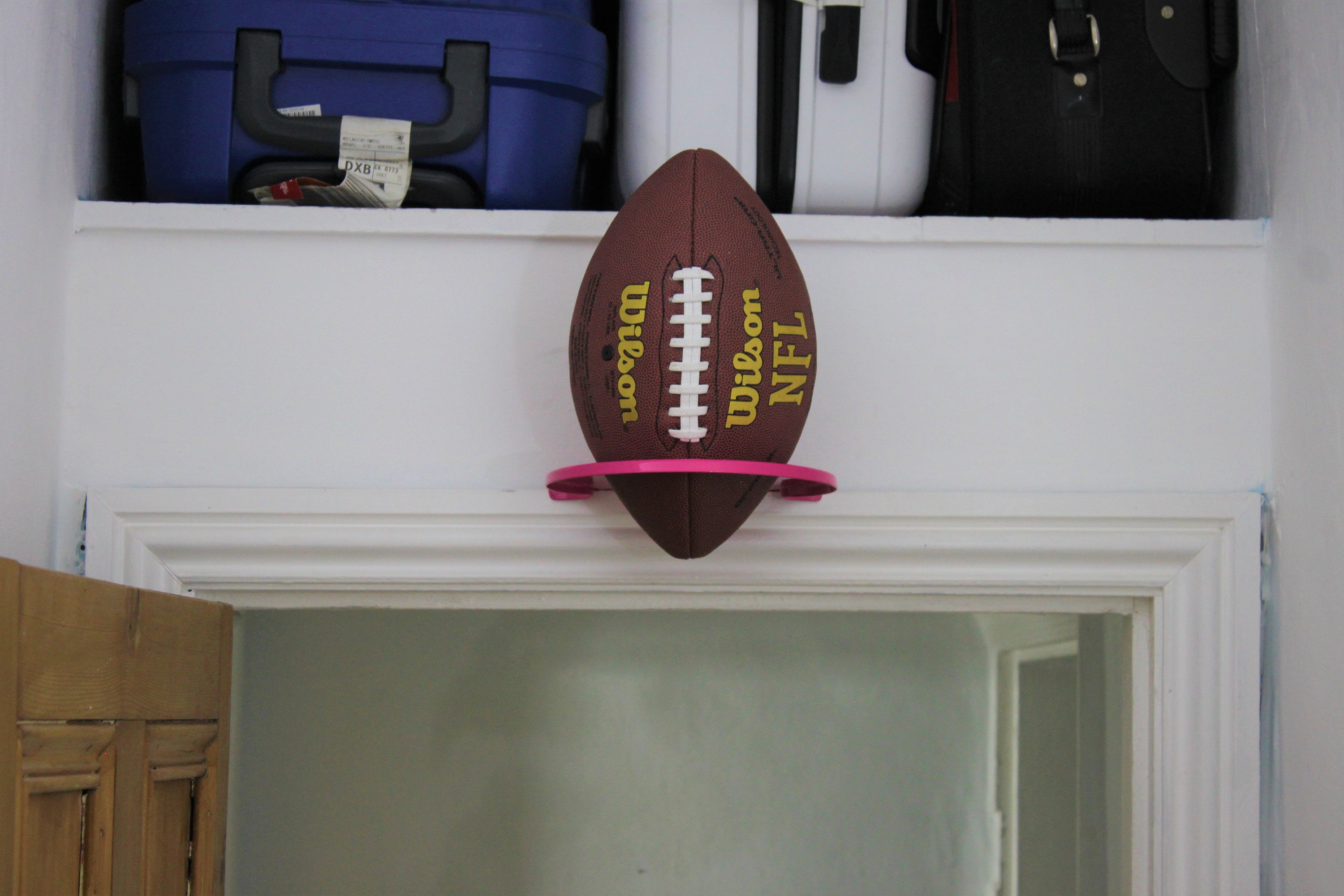 American Football Holder Rugby Ball Holder Wall Mounted - Etsy