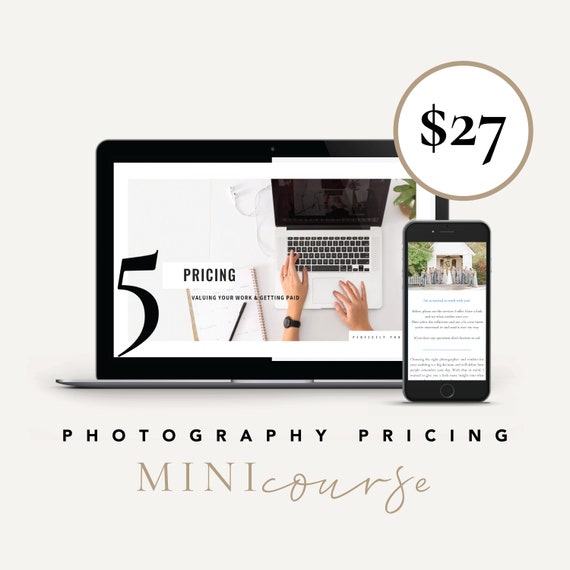 Photography Mini Course: Pricing Pricing Your Photography - Etsy