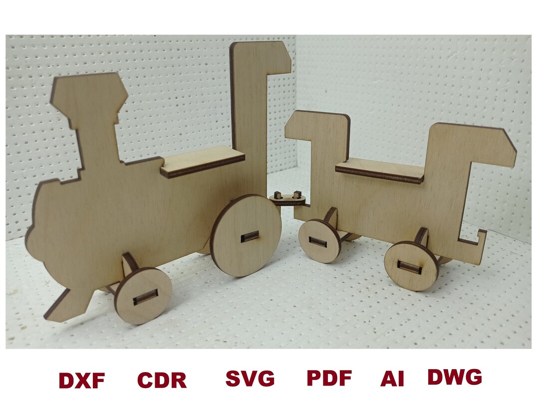 Puppet Train Vector File Doll House Digital Product Furniture for Doll ...