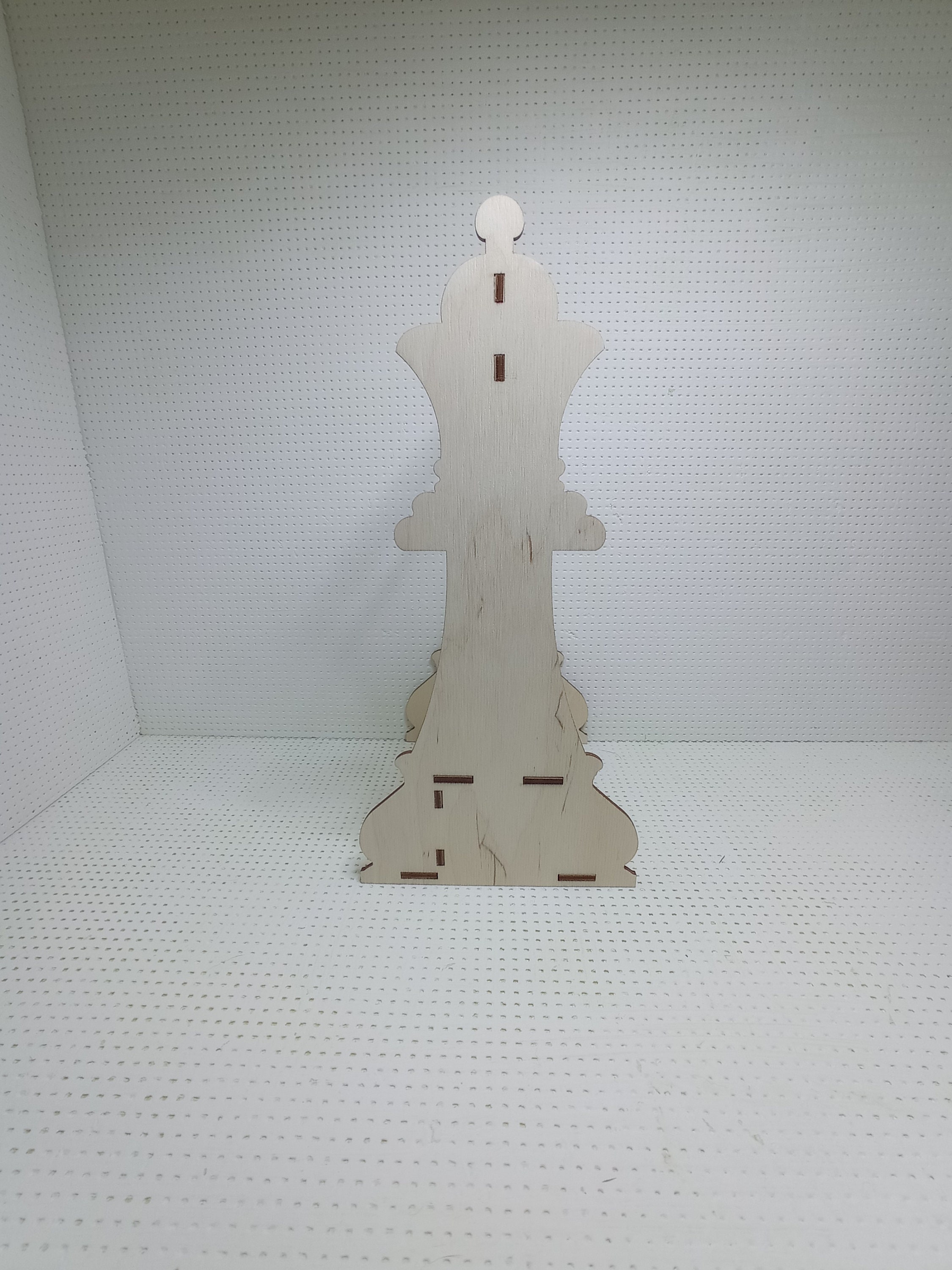 Chess Piece Laser Cut CNC Gift Craft Miniature Milling Cut Doll ...