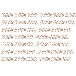 Present Box Templates Universal Cardboard Box Digital Download - Etsy