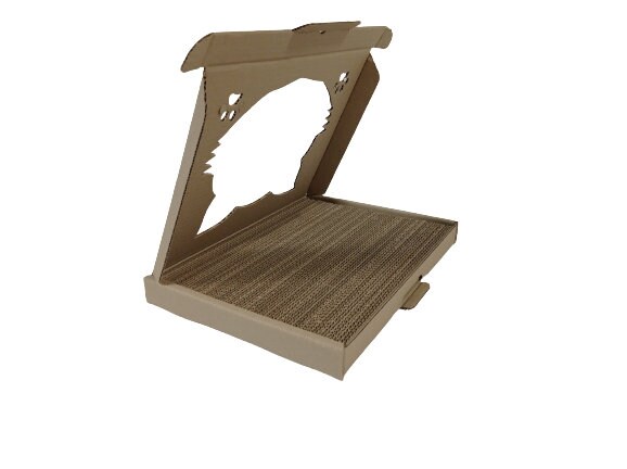 Templates DIY Catbox Scratching Post Toy Pet Cardboard - Etsy