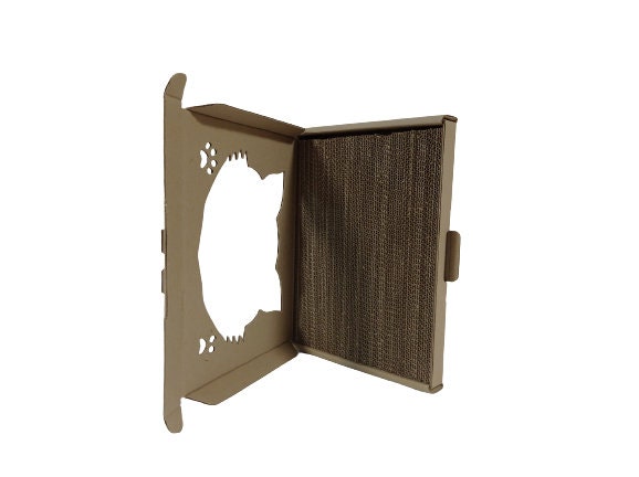 Templates DIY Catbox Scratching Post Toy Pet Cardboard - Etsy