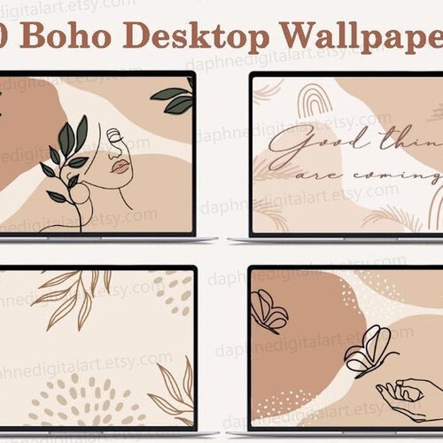 Boho Desktop Wallpaper Laptop Wallpaper Macbook Wallpaper - Etsy