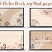 10 Boho Desktop Wallpapers, Pink Digital Wallpapers, Digital Laptop ...