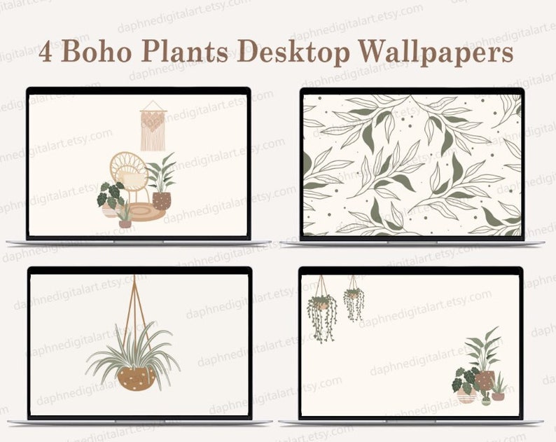 Boho Desktop Wallpaper Laptop Wallpaper Macbook Wallpaper - Etsy
