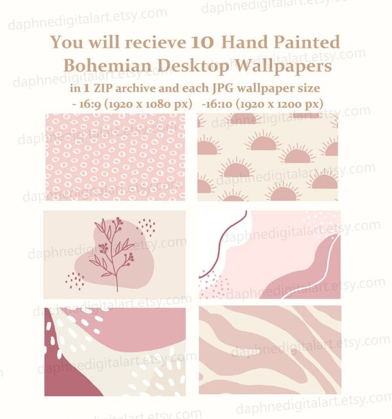 Boho Chic Desktop Wallpaper