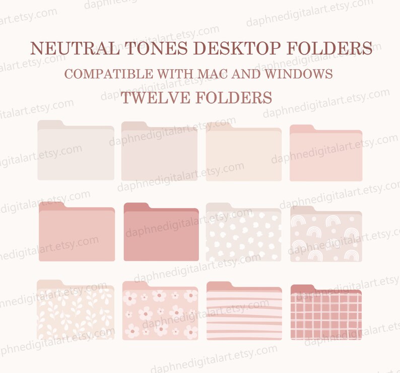 Neutral Desktop Organizer Desktop Wallpaper Boho Study - Etsy