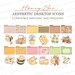 Cute Kawaii Desktop Folder Icons Desktop Organizer Wallpaper - Etsy