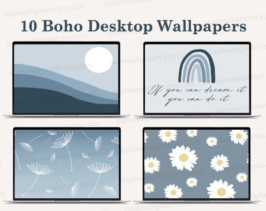 Boho Desktop Wallpaper , Laptop Wallpaper , MacBook Wallpaper , Warm ...