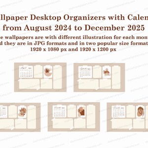 Desktop Icons, Desktop Wallpaper Organizer Calendar 2024 2025 Computer ...