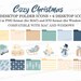 Christmas Desktop Icons Winter Desktop Wallpaper Organizer - Etsy