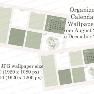 Desktop Wallpaper Organizer 2024 2025 Calendar + Desktop Folder Icons ...