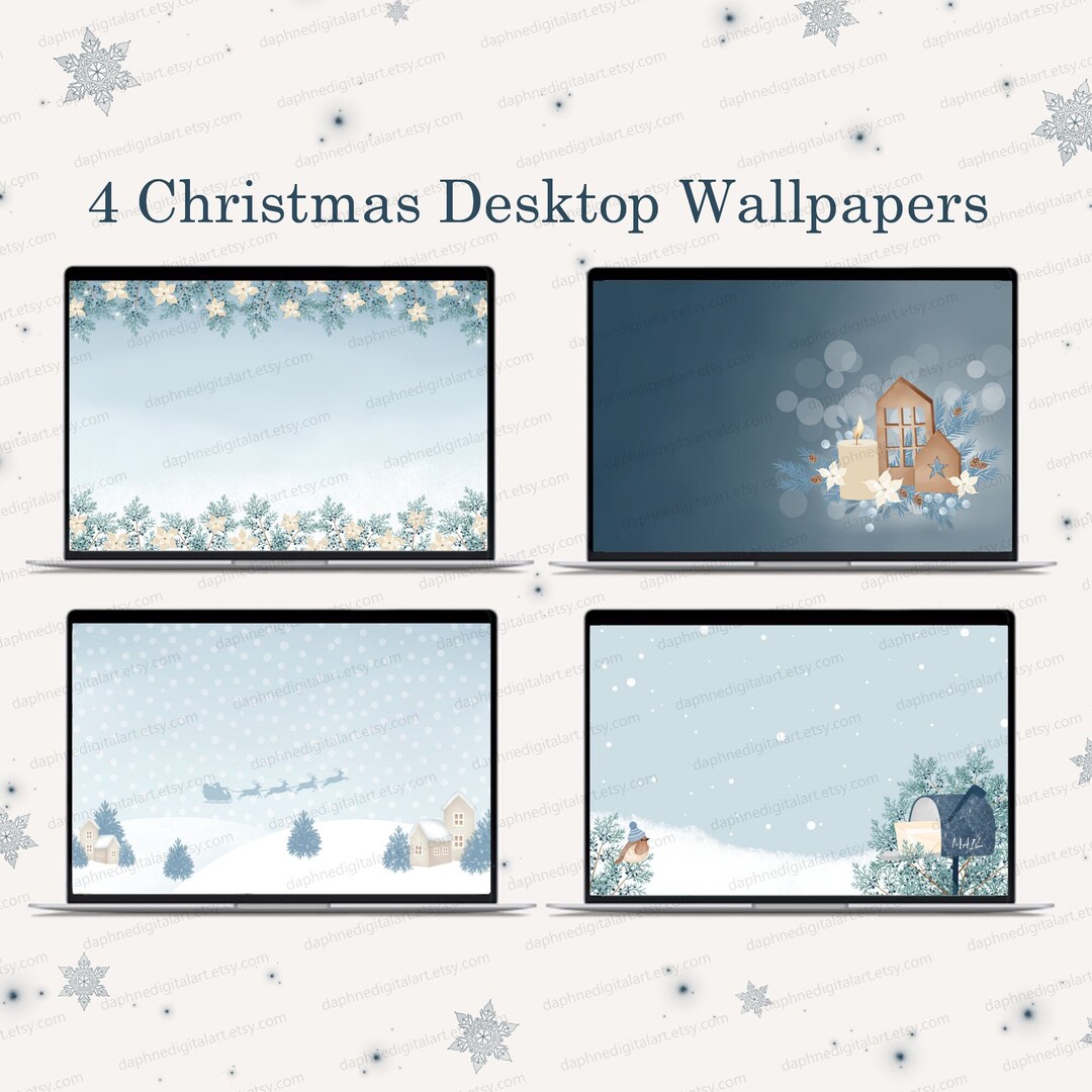 Christmas Desktop Wallpaper, Cute Laptop Wallpapers, Aesthetic Computer ...
