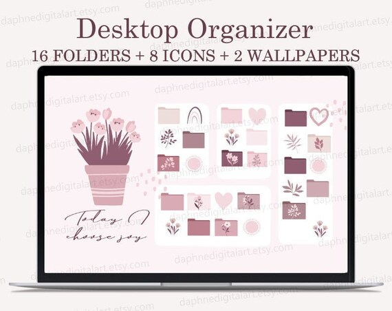 Desktop Wallpaper Organizer Mac Windows Organizer Mac and - Etsy