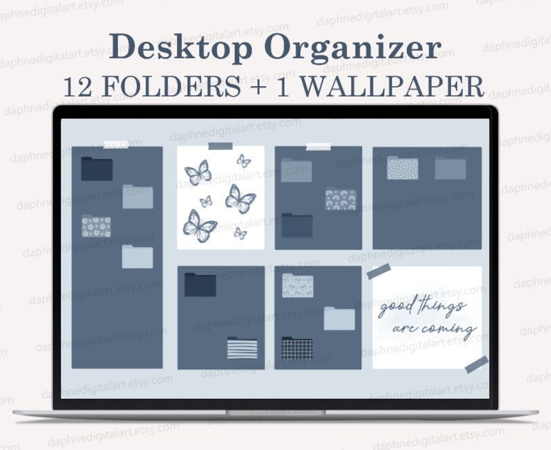 Desktop Folder Icons Mac Windows, Desktop Wallpaper Organizer ...