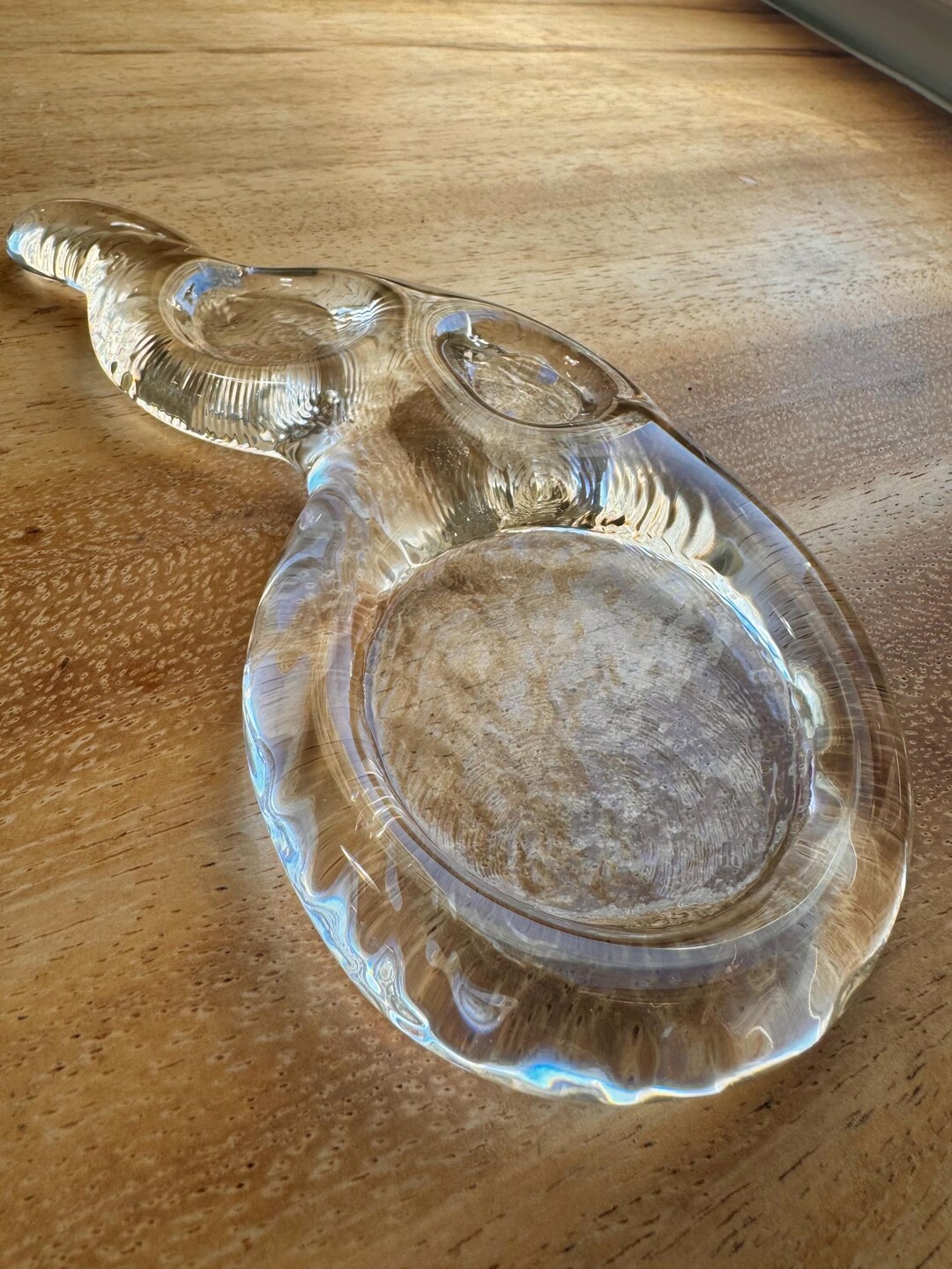 Glass Puddle Display Tray | Jewelry Organizer | Crystal Display - Etsy