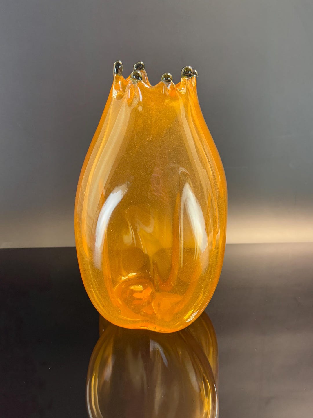 Slime Mold Vase in Peach - Etsy