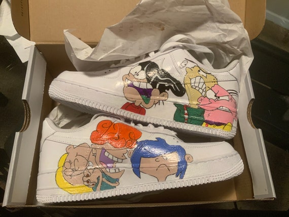 Custom Ed Edd N Eddy Shoes Etsy