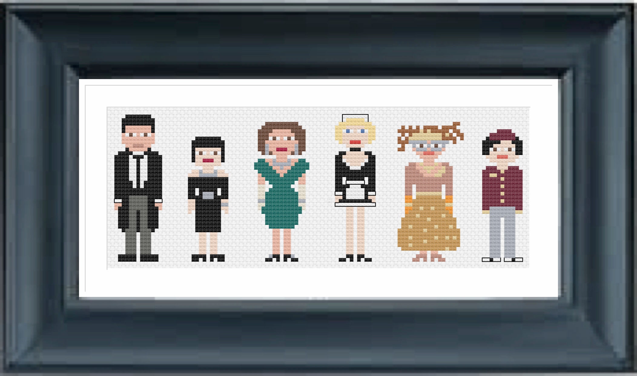 1985 Clue Movie Cross Stitch Pattern Fun Easy Pop Culture - Etsy