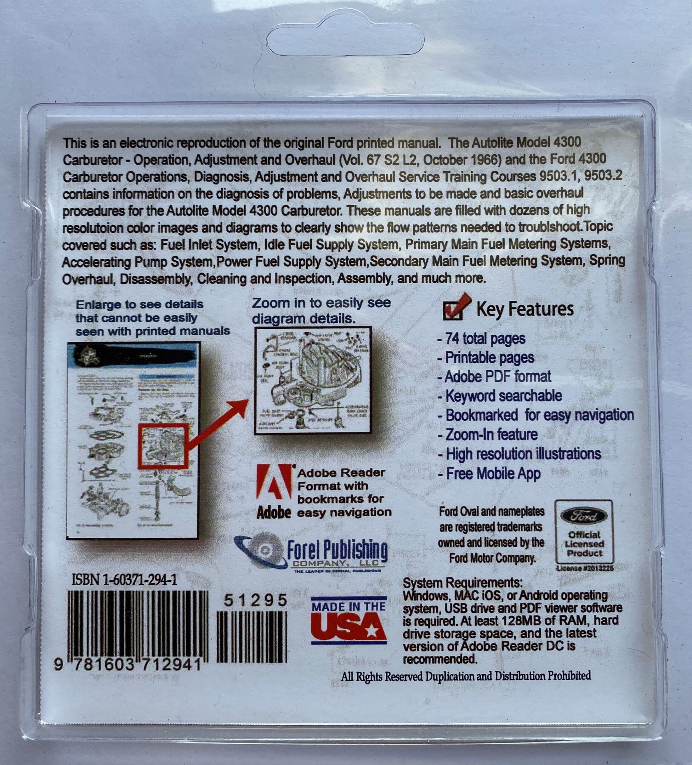 Autolite Model 4300 Carburetor - Etsy