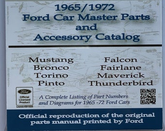 1973-79 Ford Car Master Parts and Accessory Catalog USB | Etsy